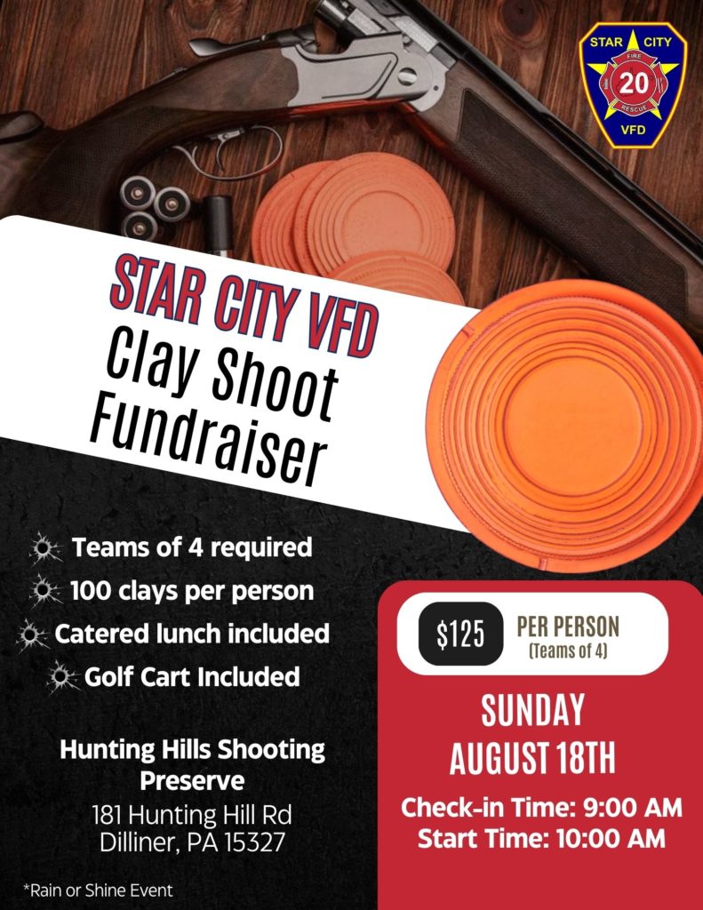 Clay Shoot Fundraiser – Star City Volunteer Fire Department